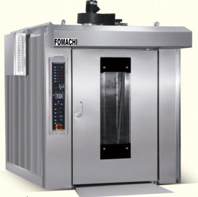 China Electric Rotary Rack Oven 12 Trays All Stainless Steel Body Trolley Cart Rack Oven FMX-RF12E for sale
