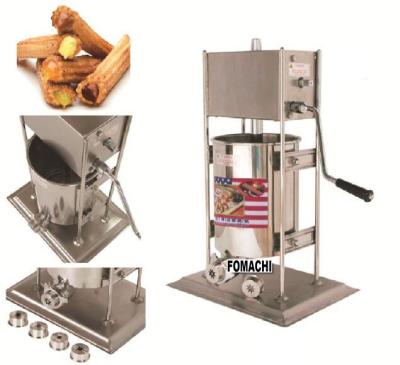 China Churros Machine Manual Type All Stainless Steel Body Churros Making Machine FMX-CM106 for sale