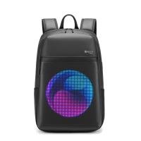 China Dynamic TPU Smart LED Backpack 22L Smart LED Pix Backpack for sale