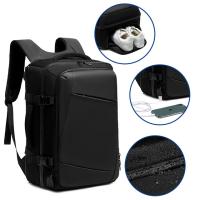 China Waterproof Multifunction 32L 15.6 In Expandable Laptop Backpack With USB for sale
