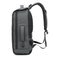 China Retro Style Arcuate Shoulder Strap Large Capacity Backpack 17 Inch for sale