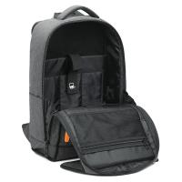 China Retro Style Arcuate Shoulder Strap Large Capacity Backpack 17 Inch for sale