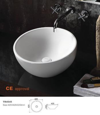 China TREND BASIN CERAMIC WASH BASIN CE APPROVED TREND SANITARYWARE MANUFACTURER SUPPLIER for sale
