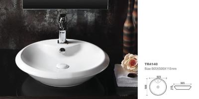 China TREND BASIN CERAMIC WASH BASIN CE APPROVED TREND SANITARYWARE MANUFACTURER SUPPLIER for sale