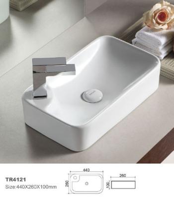 China TREND BASIN CERAMIC WASH BASIN CE APPROVED TREND SANITARYWARE MANUFACTURER SUPPLIER for sale