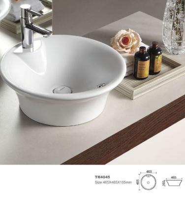China TREND BASIN CERAMIC WASH BASIN CE APPROVED TREND SANITARYWARE MANUFACTURER SUPPLIER for sale