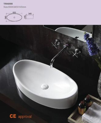China TREND BASIN CERAMIC WASH BASIN CE APPROVED TREND SANITARYWARE MANUFACTURER SUPPLIER for sale