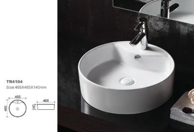China TREND BASIN CERAMIC WASH BASIN CE APPROVED TREND SANITARYWARE MANUFACTURER SUPPLIER for sale