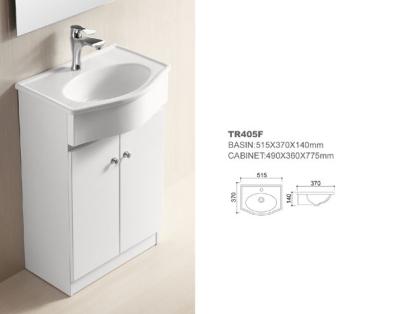 China BATHROOM CABINET BATHROOM VANITY MDF CABINET WITH WASHBASIN for sale
