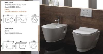 China CE wall hung toilet made in china biedet wash basin sink manufacturer supplier for sale