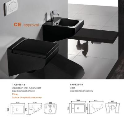 China hot sell roca kholer rimless wall-hung toilet wall mounted wc pan new model 2018 for sale