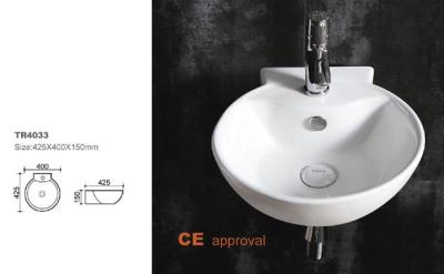 China offer cheap price oval mini wall hung basin made in China wall mounted bathroom sink china factory for sale