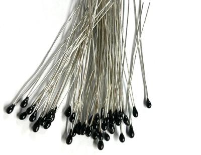 China 50mm Alloy Lead Wire Precision NTC Thermistors High Delicacy for sale