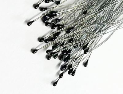 China Detecção dada forma pérola da temperatura do termistor da cola Epoxy com fio de ligação da liga à venda