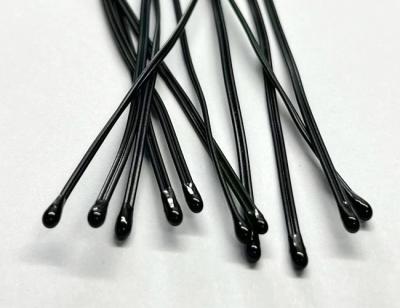 中国 管状の精密NTCサーミスター ポリ塩化ビニールは前にターミナルを絶縁した 販売のため