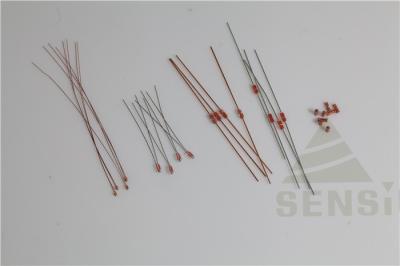 China Firm Structure Negative Temperature Coefficient Thermistor , Radial Glass NTC Thermistor for sale