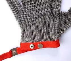 Cina I guanti anti della sicurezza di acciaio inossidabile del taglio fissano il metallo Mesh Cut Resistant Breathable in vendita