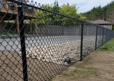 Cina L'acciaio della rete metallica di forma del diamante galvanizza il PVC del recinto del collegamento a catena ricoperto in vendita