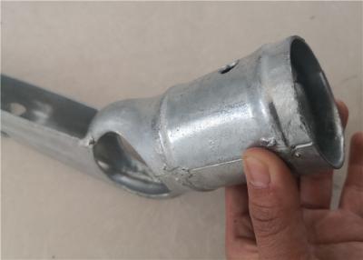 Cina 3 armi di estensione d'acciaio del filo spinato dei fili, braccio del cavo di Barb del recinto del collegamento a catena in vendita