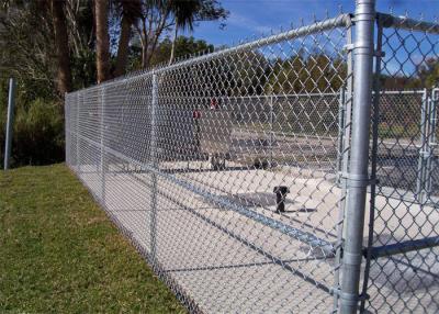 Cina Pacchetti completi del recinto durevole del collegamento a catena sistema completo galvanizzato 10 Ft in vendita