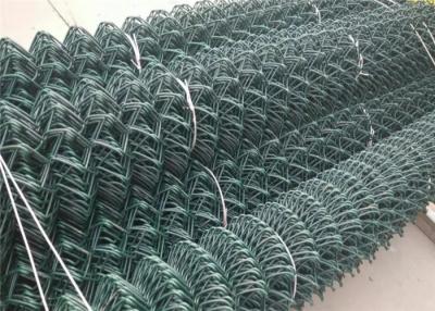 Китай диамант суда спорта 50x50mm гальванизировал стальную загородку звена цепи продается