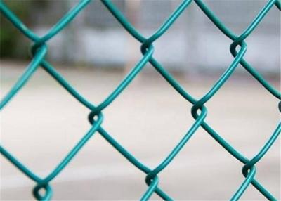 Cina Verde 6' tessuto rivestito del collegamento a catena del vinile di X10 che recinta maglia per residenziale in vendita