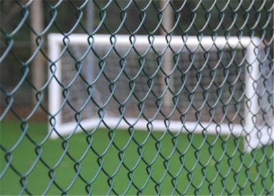 Cina recinto del tessuto del collegamento a catena di 50ft x di 8ft con il filo spinato del rasoio per sicurezza ad alto livello in vendita
