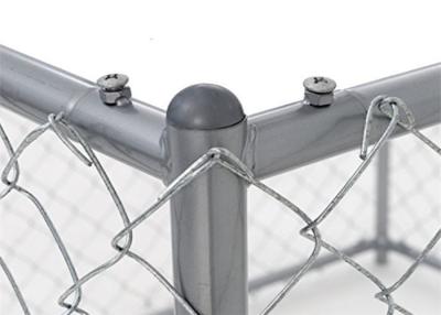 China cerca da tela do elo de corrente de 8ft x de 50ft com arame farpado da lâmina para a segurança de nível elevado à venda