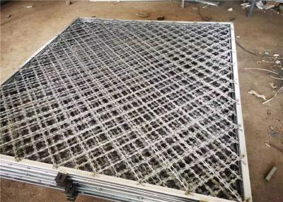Cina BTO-22 ha saldato il recinto del filo spinato del rasoio della prigione in vendita