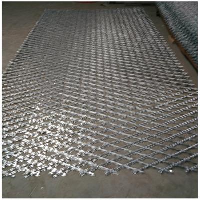 Cina Rete metallica saldata galvanizzata immersa calda del rasoio CBT-30 100x100mm in vendita