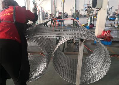 Cina concertina militare del cavo del rasoio del filo triplo di lunghezza 10m in vendita