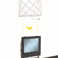 China Customized 200mm Mesh Drop Safe Net 7*7 7*19 for sale