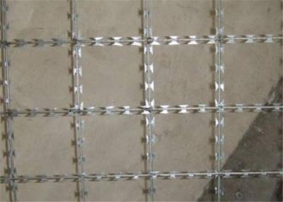 Cina Saldato recintare la concertina del cavo del rasoio della maglia CBT60 del quadrato della lama ha laminato la rete in vendita