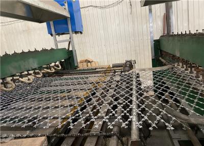 China Malha soldada CBT 65 Diamond Razor Wire Fence Height 1.2m à venda