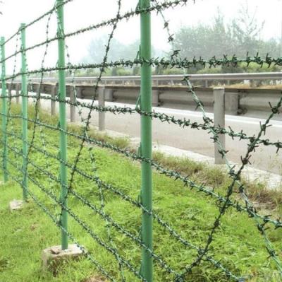 China Muuromheining Barbed 3.0mm Gegalvaniseerd de Draadconcertina van het Diktescheermes/Aluminium Te koop