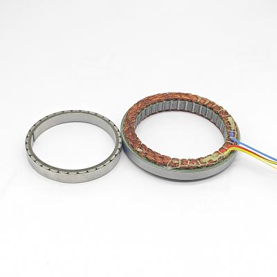 China 90 Voltagem do motor sem quadro 24VDC Velocidade 400RPM Para braços robóticos, etc. à venda