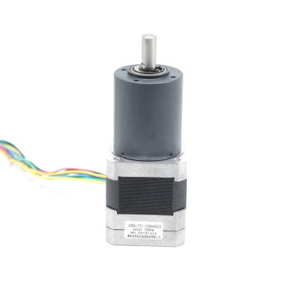 China NEMA 17 Micro Gearbox Brushless Motor With Speed Reducer 75 RPM for sale