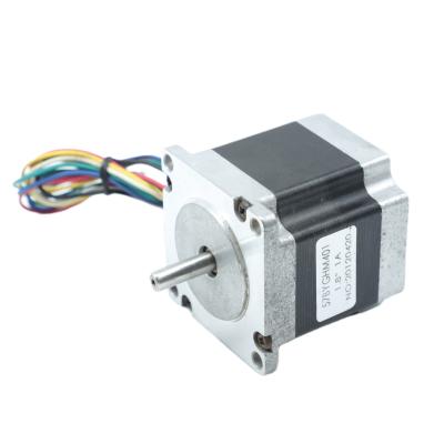 China Micro Small Hybrid Stepper Motor Nema 23 57mm 8 Kg Cm 0.8 Nm 720 Oz In 57BYGHM401 for sale
