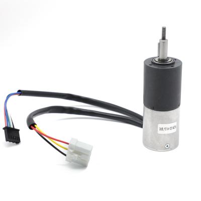 China Nema14 Brushless Geared Motor 36BLY01A-AG76 24 V 2.4 Ohms 36mm for sale