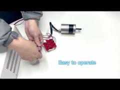 How does a BLDC motor with an integrated driver work?