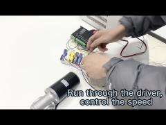 공장도 가격 고성능 40SG2947-2266-27K 고토크 Dc 웜 기어 들 모우터 250RPM 24V 12V