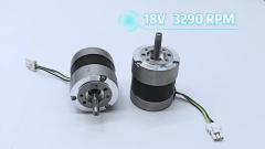 What does a lawn mower motor and a cutting motor look like?