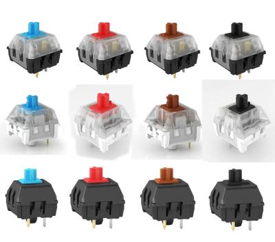 China Kailh traditional switch Feeling White Switch On Mechanical Keyboard for sale