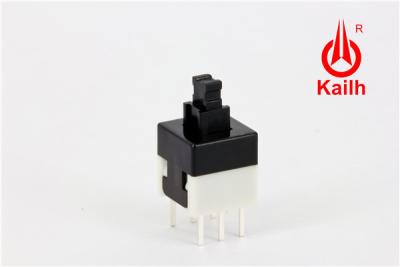 China High Quality Momentary or latching Power push button 6 pin switch for sale