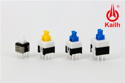 China High Quality Momentary or latching Power PCB Mount Push Button Switch for sale