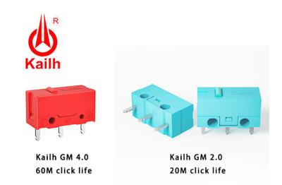 China Kailh high click life gaming micro switch for gaming mouse for sale