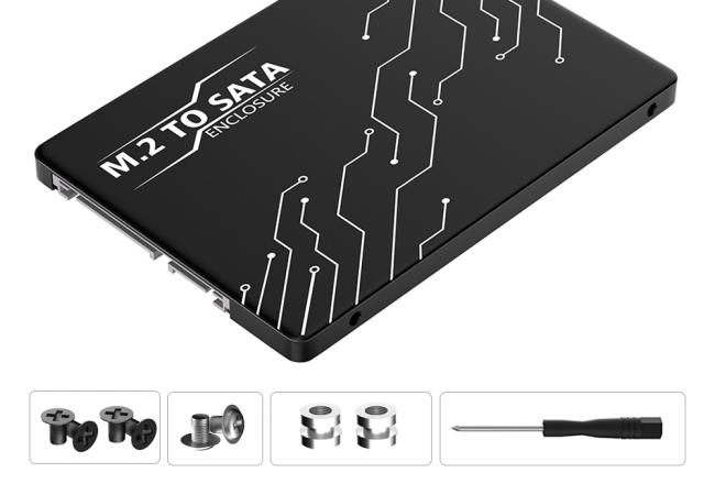 M.2 to SATA adapter multiple units