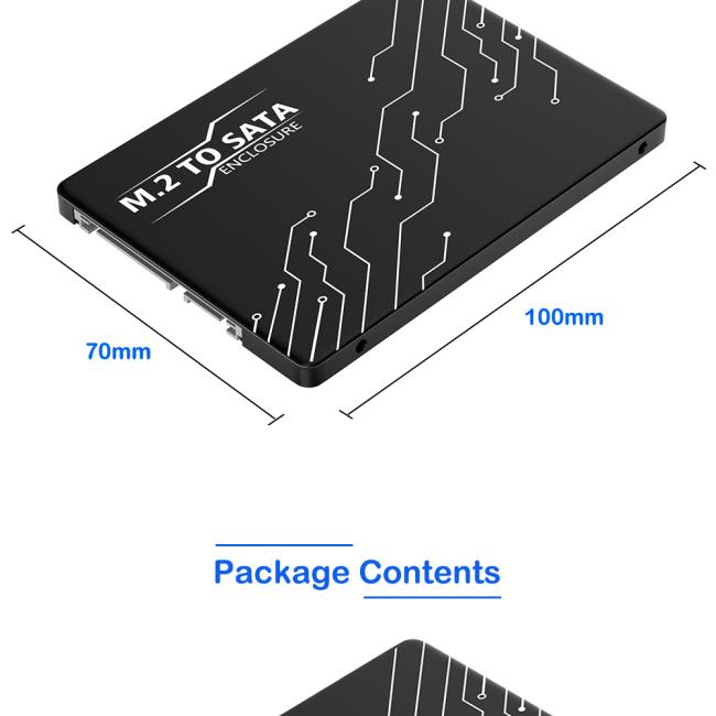 M.2 to SATA adapter technical specifications