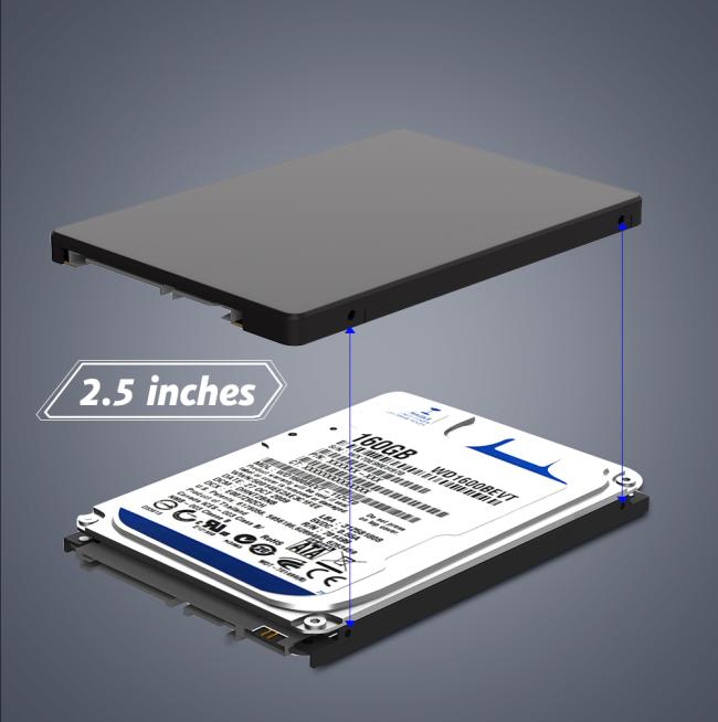 Dual M.2 NGFF to SATA III adapter with multiple SSDs