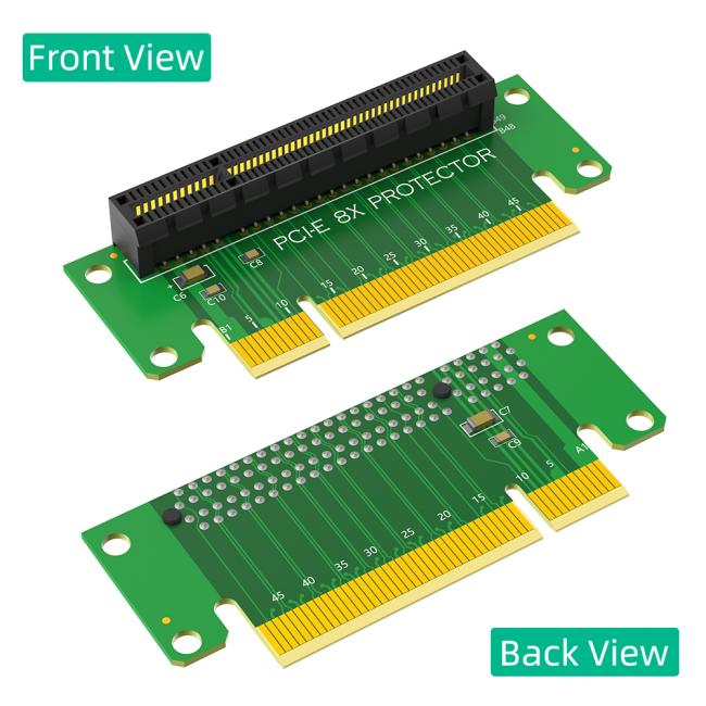 PCI-Express 8X Riser Card side view